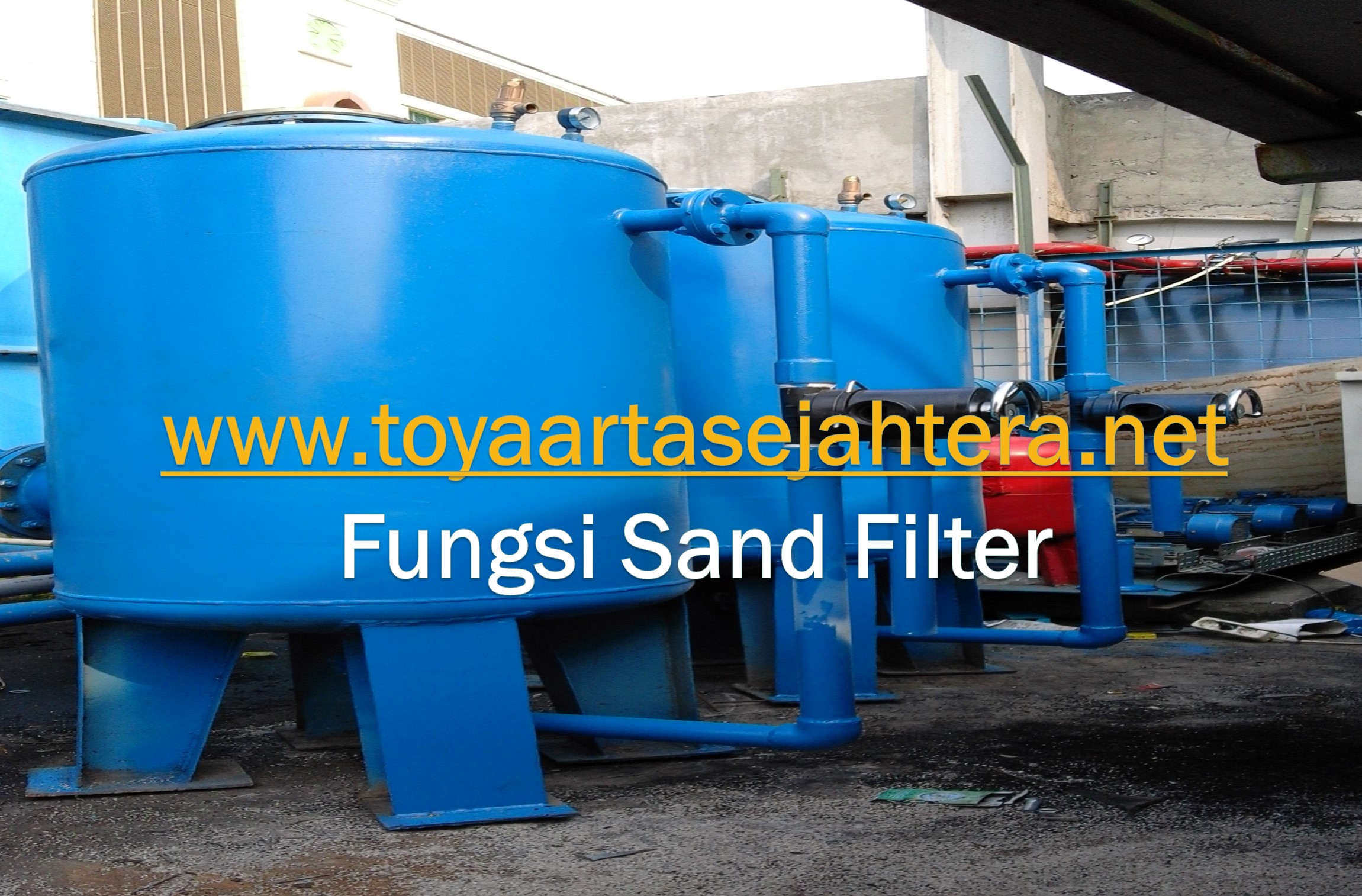 Fungsi Sand Filter Dalam Pengolahan air dan Jenis Media yang dipakai