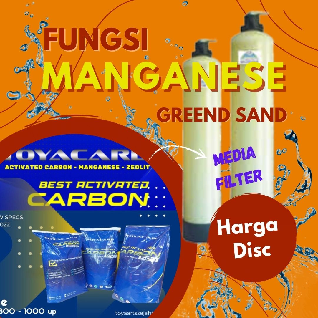 Fungsi Manganese Green Sand dan Cara Kerjanya