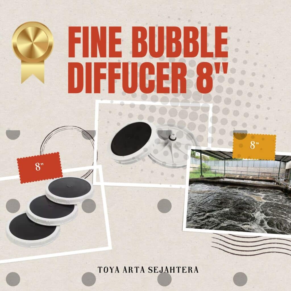 Fine Bubble Diffuser 8 Inch - Toya Arta Sejahtera
