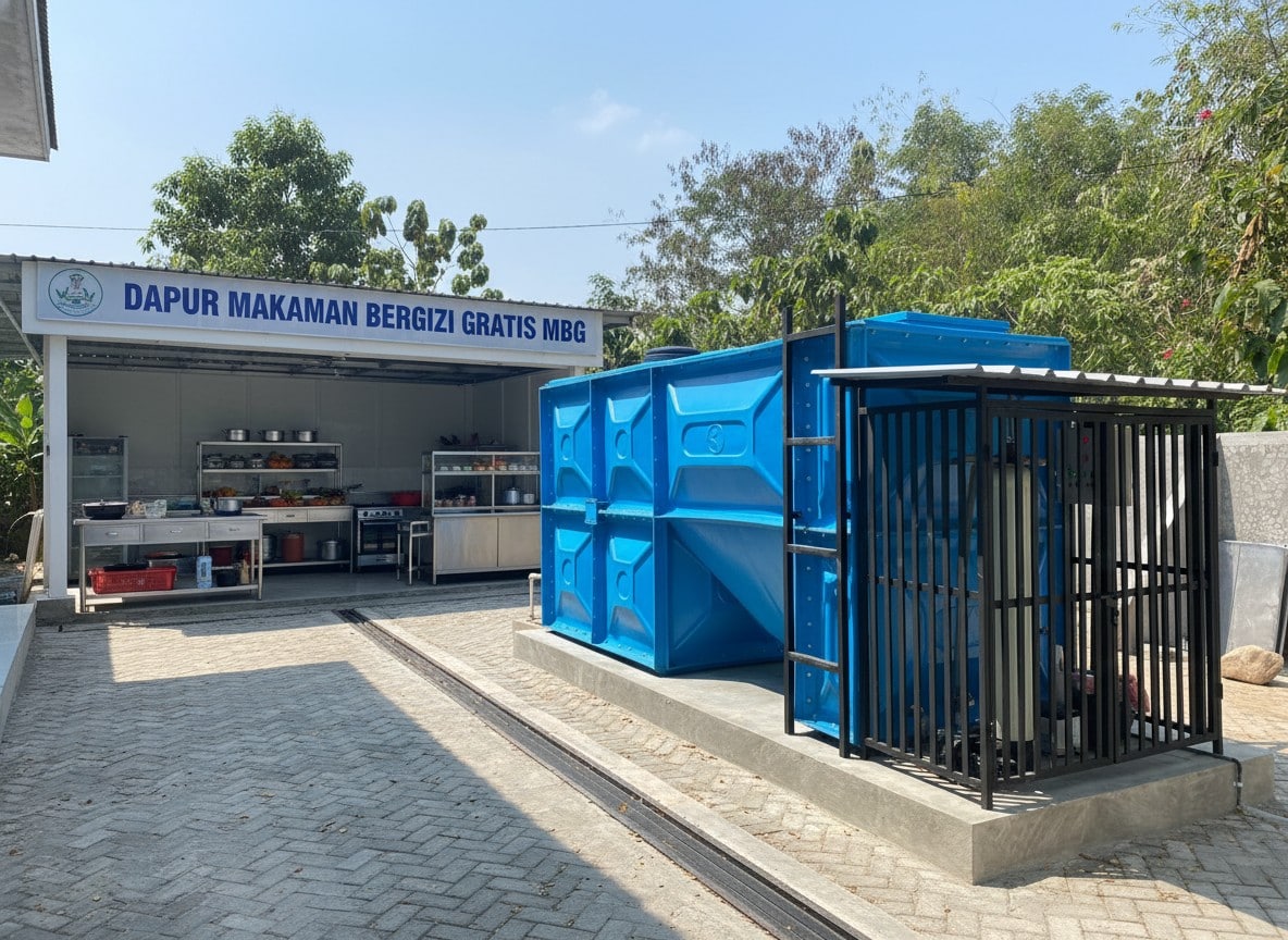 IPAL MBG - Pengolahan Limbah Cair Dapur Makan Bergizi Gratis